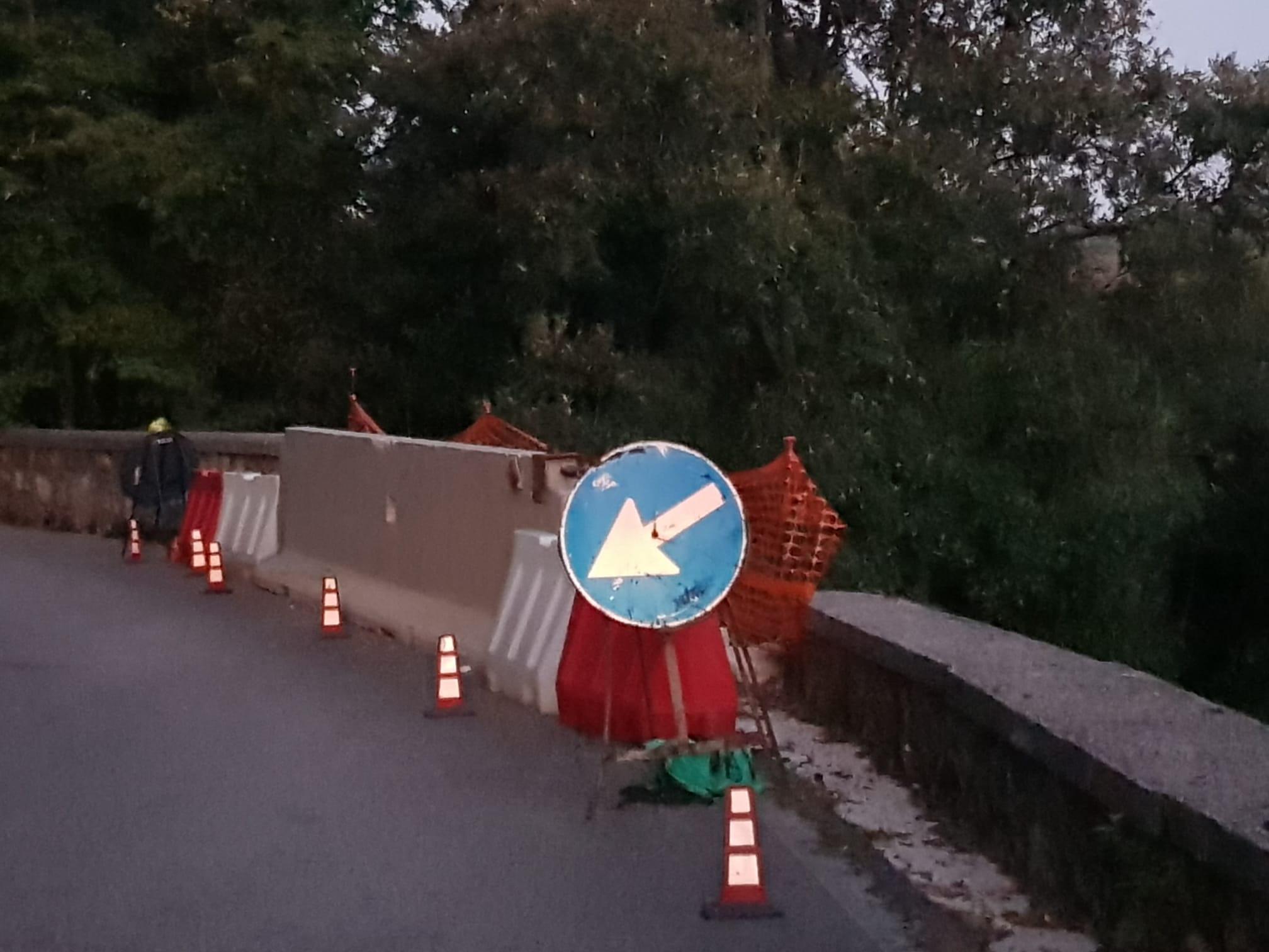La strada per Montecassino, dopo il grave incidente dei mesi scorsi ... La strada per Montecassino, dopo il grave incidente dei mesi scorsi ...