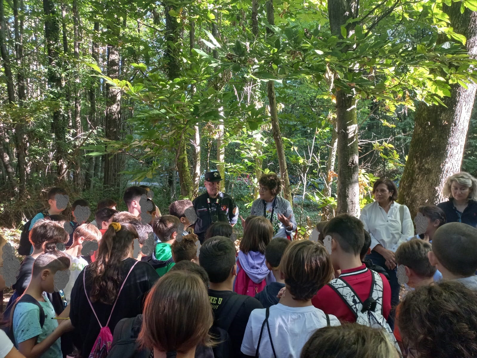 Alla scoperta del bosco, i Carabinieri Forestali incontrano gli alunni ...
