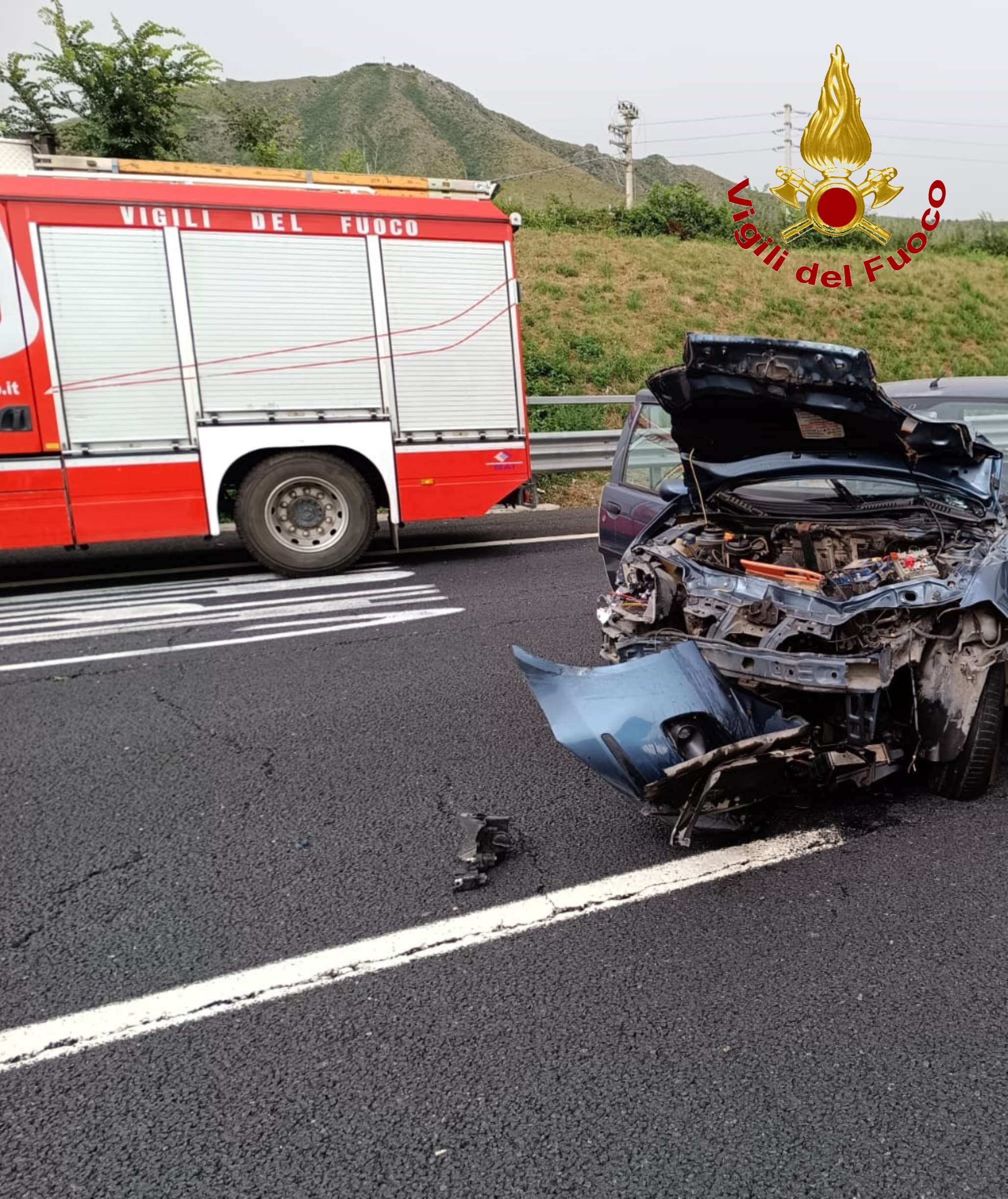Incidente stradale sull’autostrada A1 a Santa Maria Capua Vetere, un ...