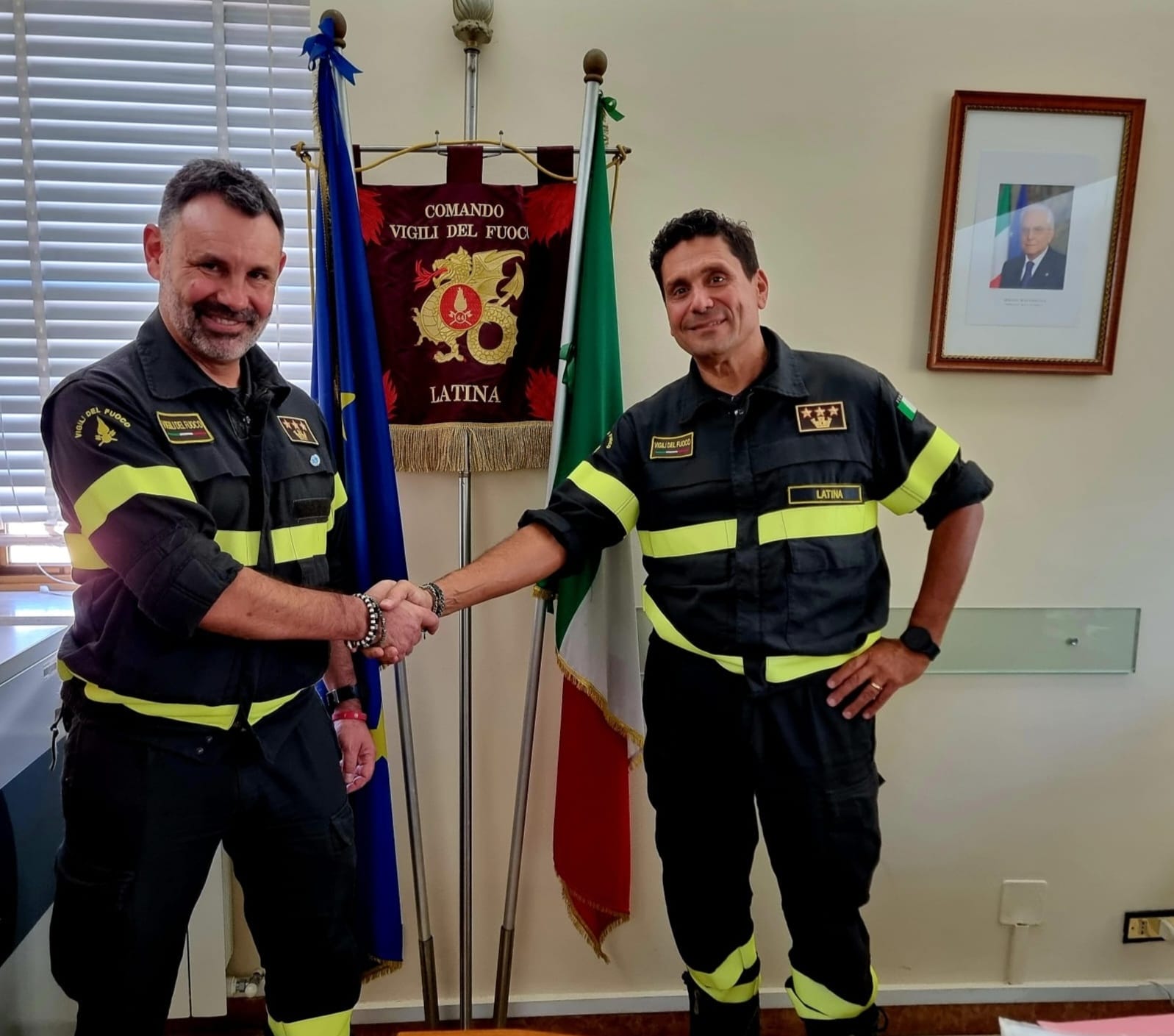 Nuovo comandante dei vigili del fuoco a Latina, è il cassinate Piergiacomo Cancelliere – Notizie ...