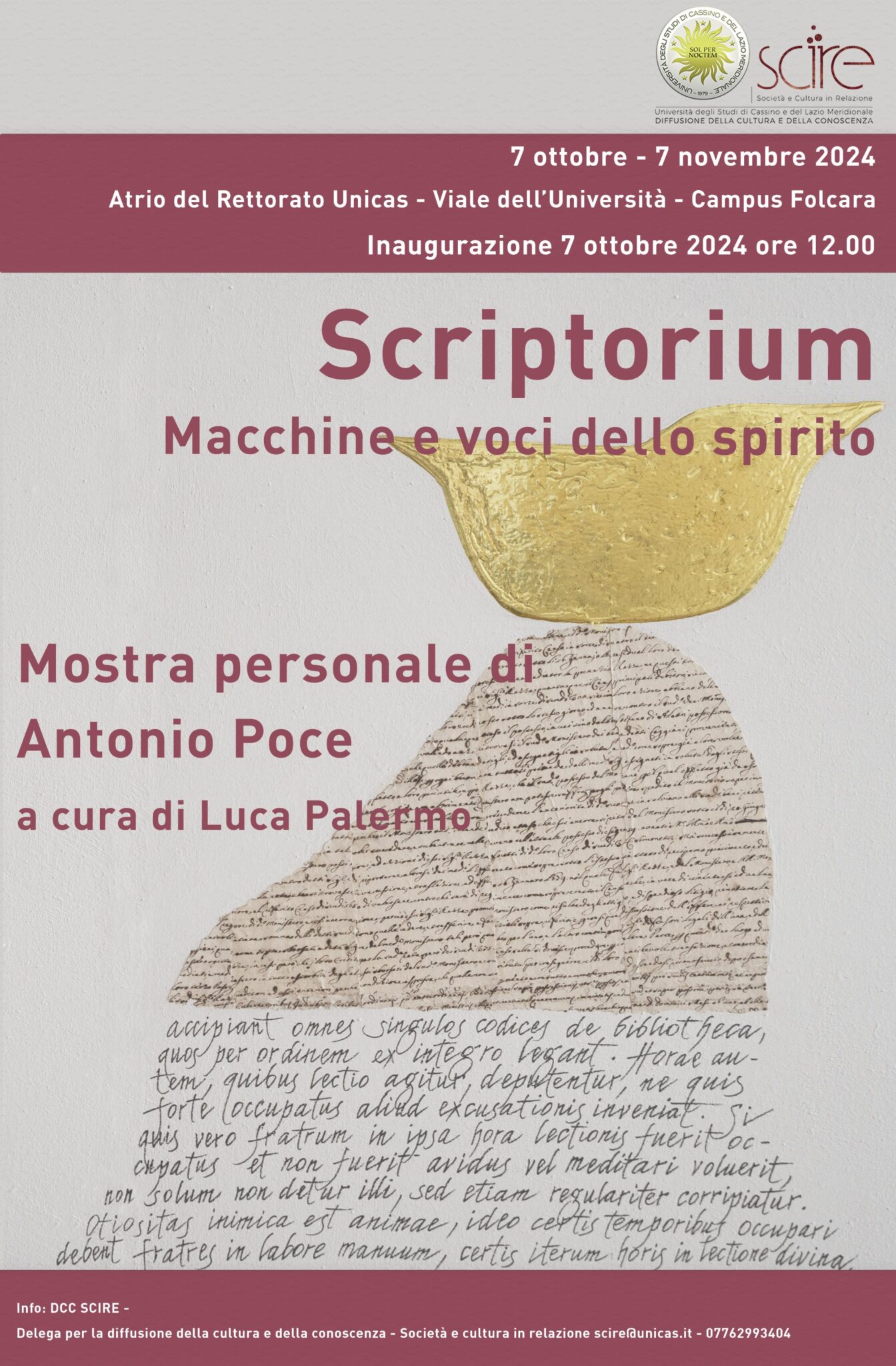 Per l’inaugurazione della nuova sede di Lettere e Filosofia di Cassino ...