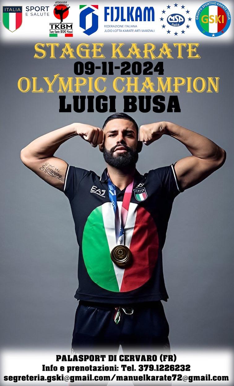 Il karateka Luigi Busà con il suo tour a Cervaro una giornata di sport ...