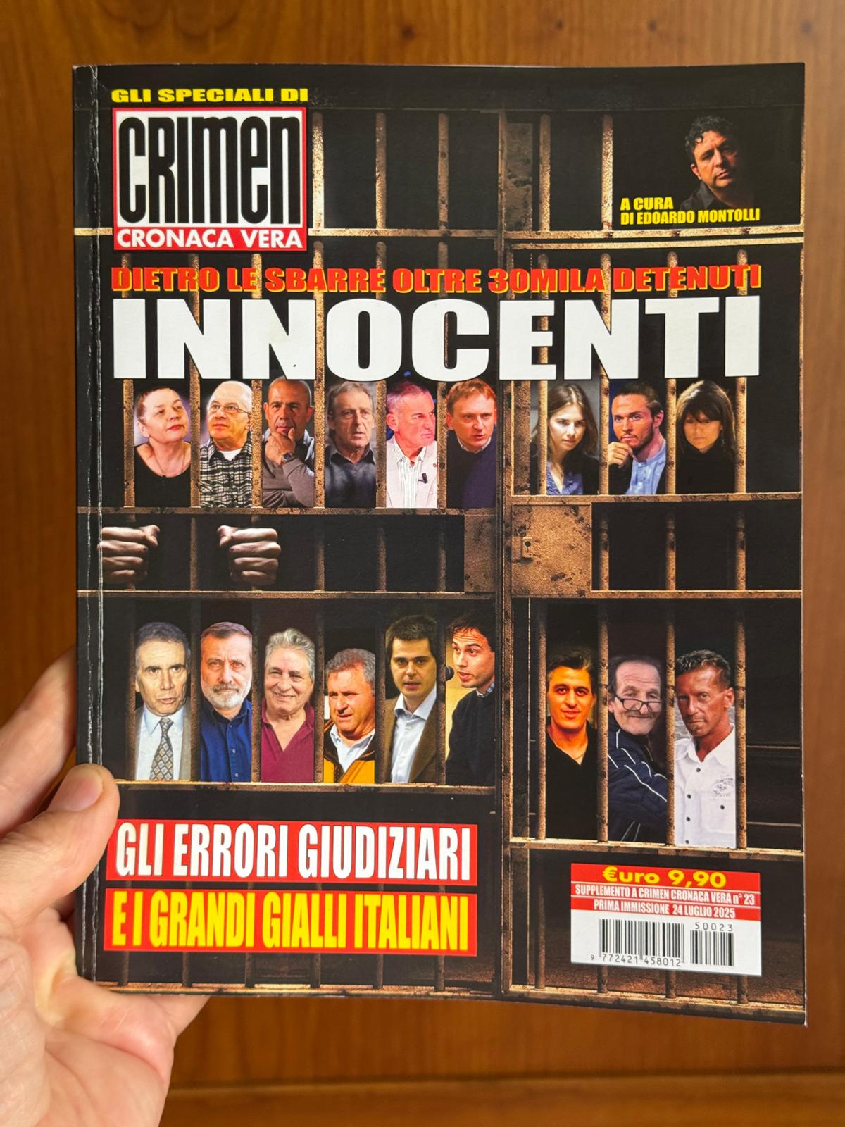 I più eclatanti errori giudiziari italiani in uno speciale di Crimen ...